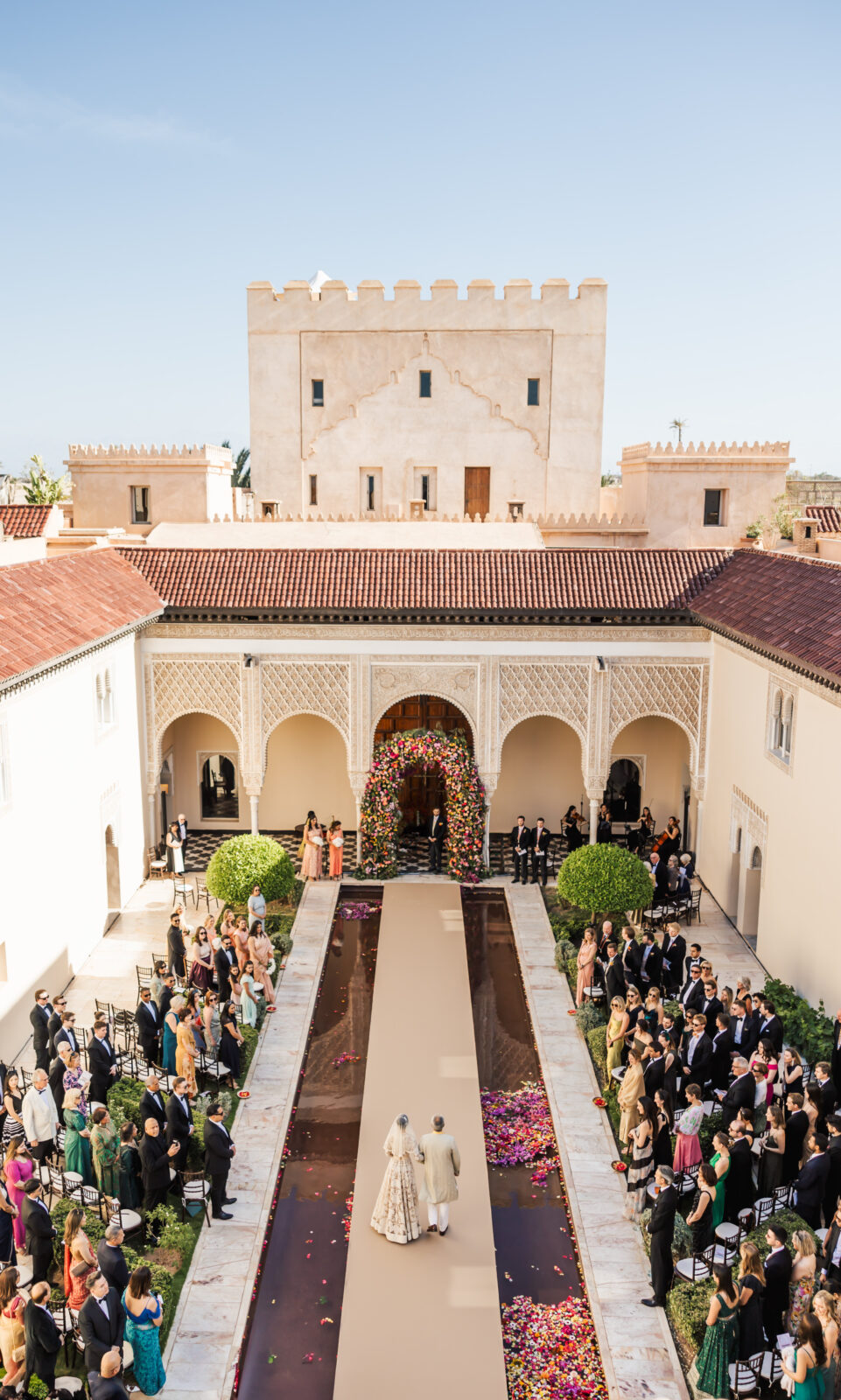 A wedding in Ksar Char-Bagh, Marrakech